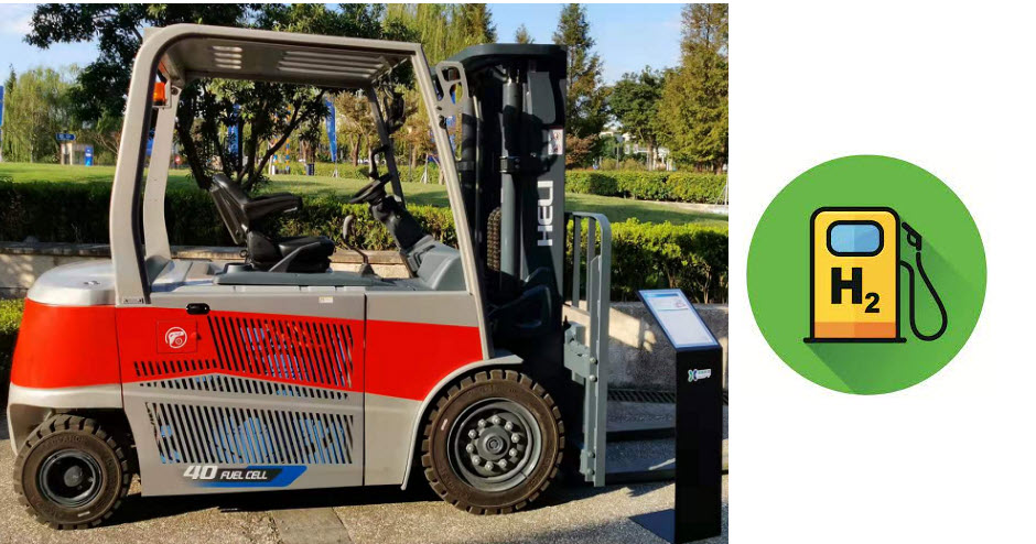 Anhui Forklift Group Showcases The First 4-5 Ton Hydrogen Fuel Cell ...