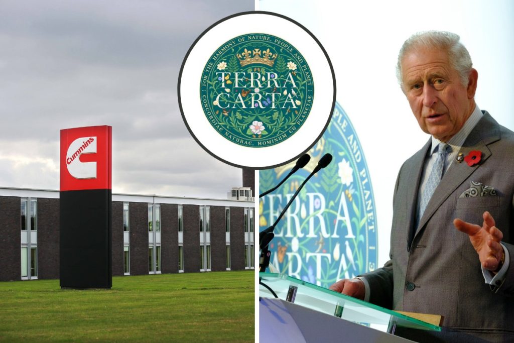 Cummins Receives The Prince Of Wales’ Terra Carta Seal For Commitment ...