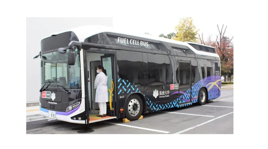 Japan: Univ. of Tsukuba Develops Hydrogen Fuel Cell Powered Bus for ...