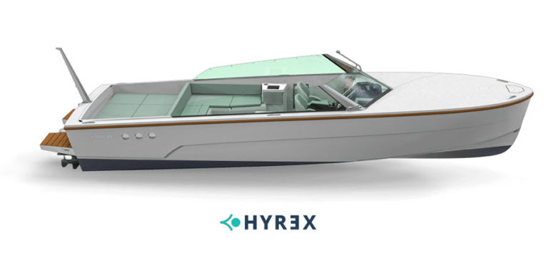 Netherlands: Hyrex Hydrogen Fuel Cell Boat Nearing Launch Date