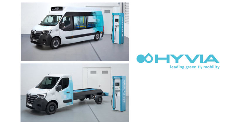 HYVIA Unveils Two More New Hydrogen Fuel Cell Powered Vehicles