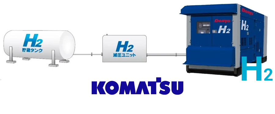 Komatsu: Providing Engines And Technical Cooperation For The ...