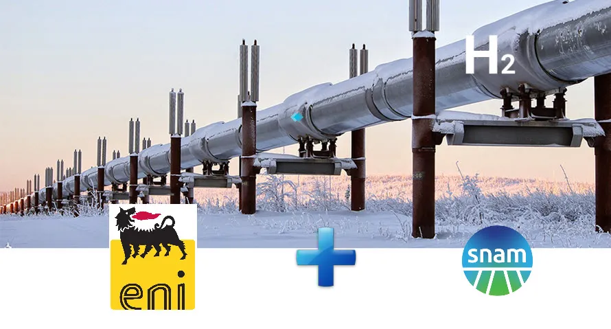 Eni and Snam Launch Partnership to Pave Way on Hydrogen Pipelines ...