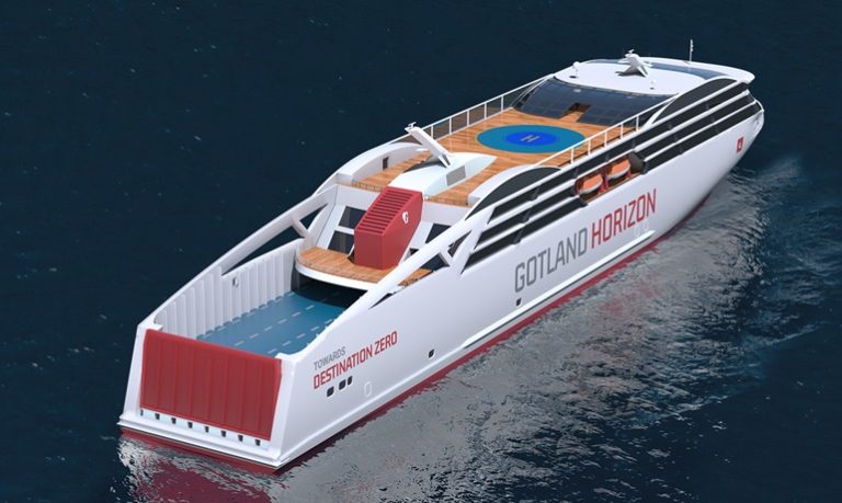 GOTLAND HORIZON - The Ship Of The Future For Emission-Free Gotland Traffic