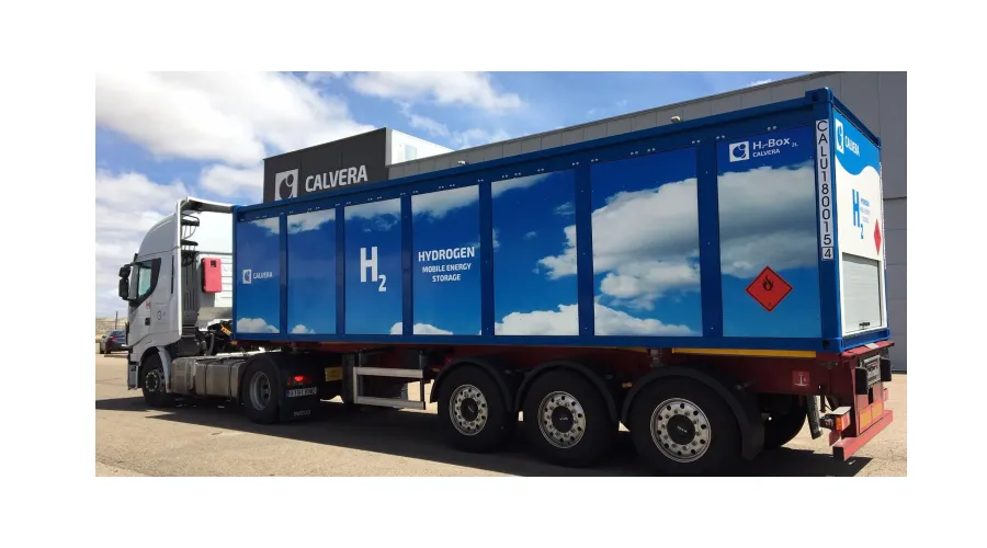 Calvera Develops the Hydrogen Transport Trailer with the Highest Capacity on the Market