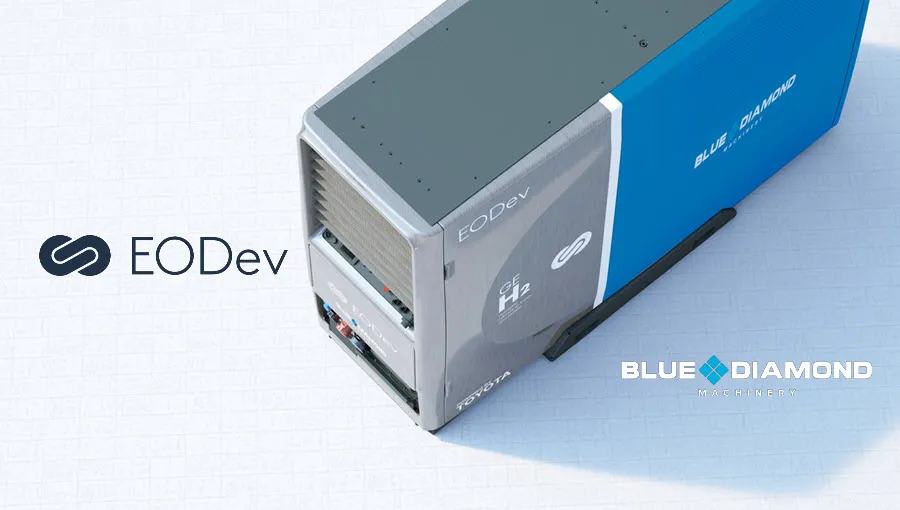 France: EODev Partners With Blue Diamond to Launch First Hydrogen Fuel ...