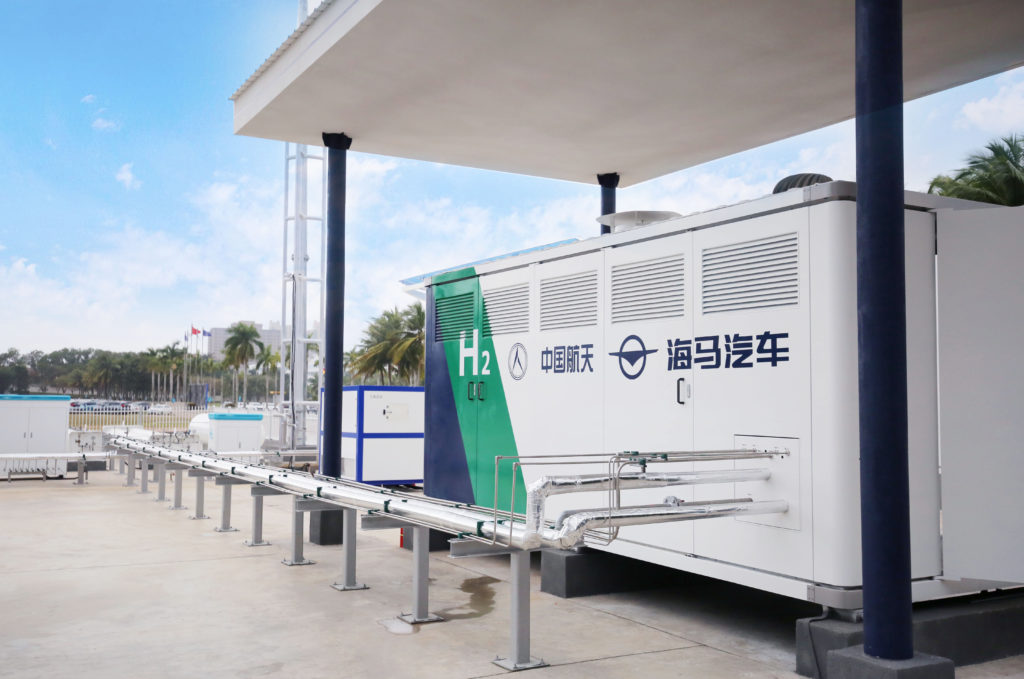 China: Haima Automobile Hydrogen Production And Refueling Station ...