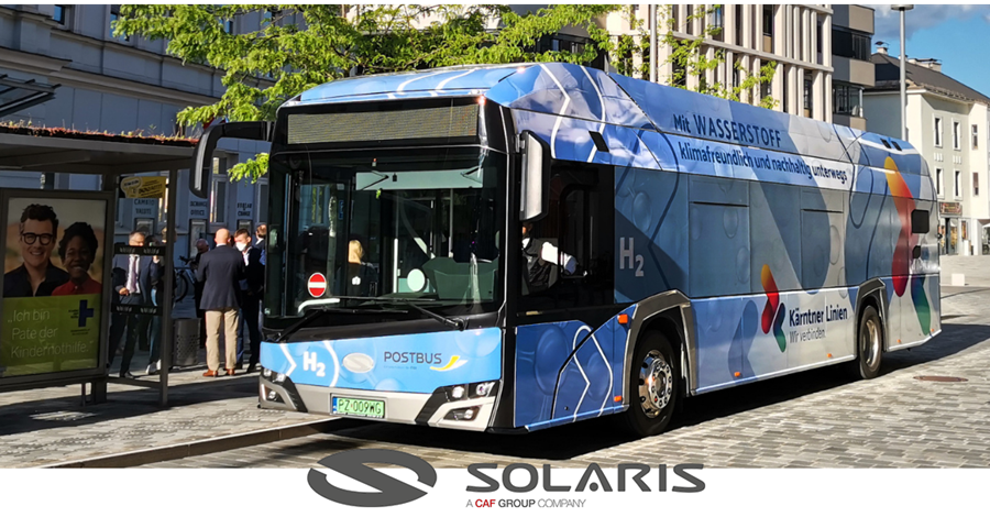 Austria’s Biggest Carrier Orders First Solaris Hydrogen Fuel Cell Buses