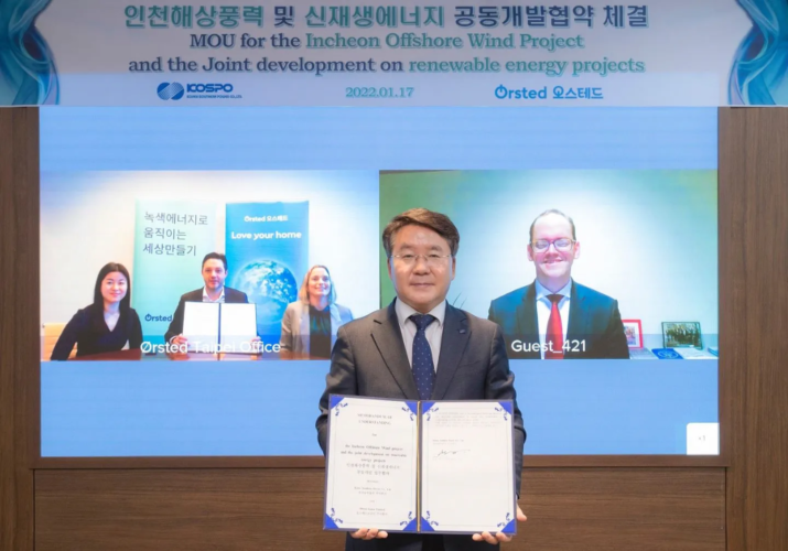 Ørsted Signs MoU With KOSPO To Form Cooperative Framework, Signifying ...