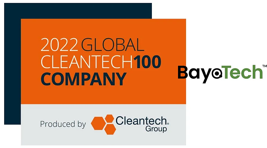BayoTech Selected for Cleantech Group’s 2022 Global Cleantech 100 List ...