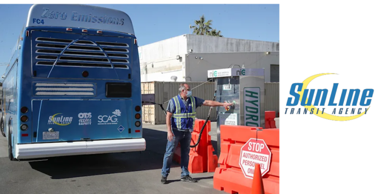 SunLine Celebrates New Mobile Hydrogen Refueling Station In Indio