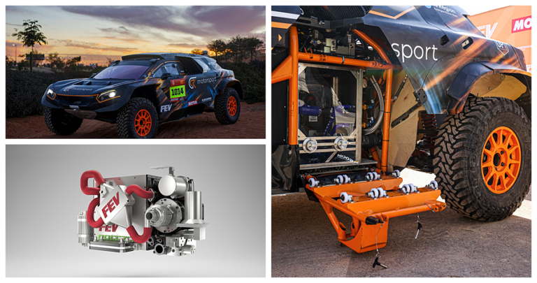 FEV Supports Development Of Fuel Cell System For First Hydrogen Rally ...