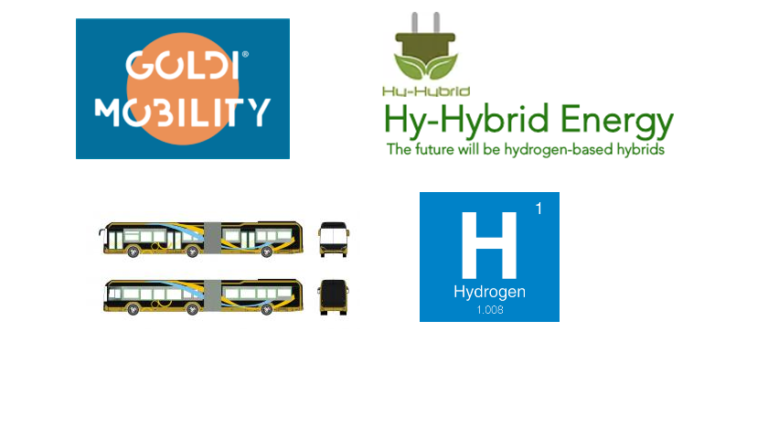 GOLDI Mobility Finalizes Its Articulated Fuel Cell Electric Bus ...