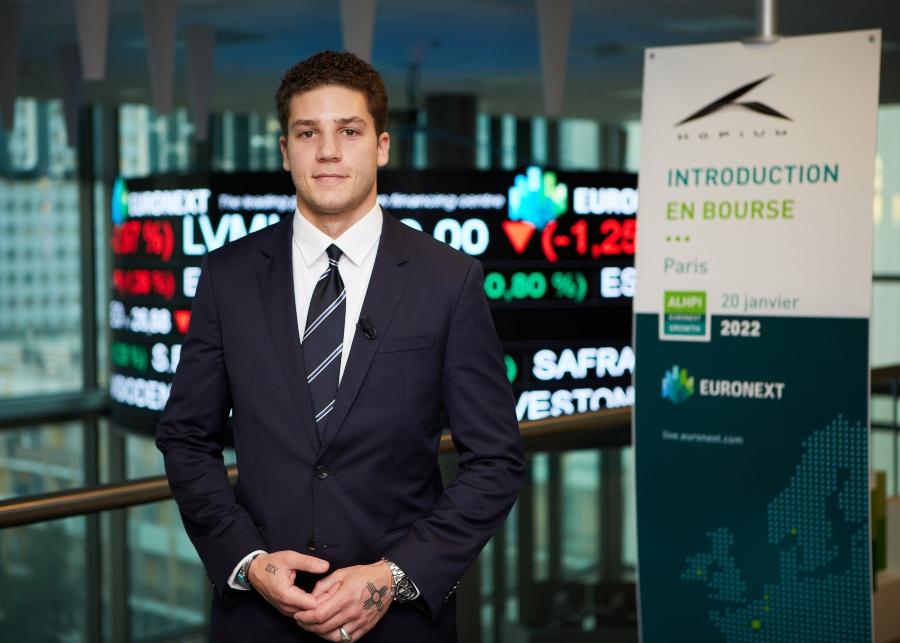 HOPIUM Celebrates Its First Day Of Trading On Euronext Growth Paris
