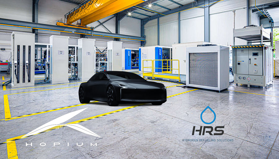 France: Hopium Chooses HRS For The Deployment Of A Hydrogen Station At ...