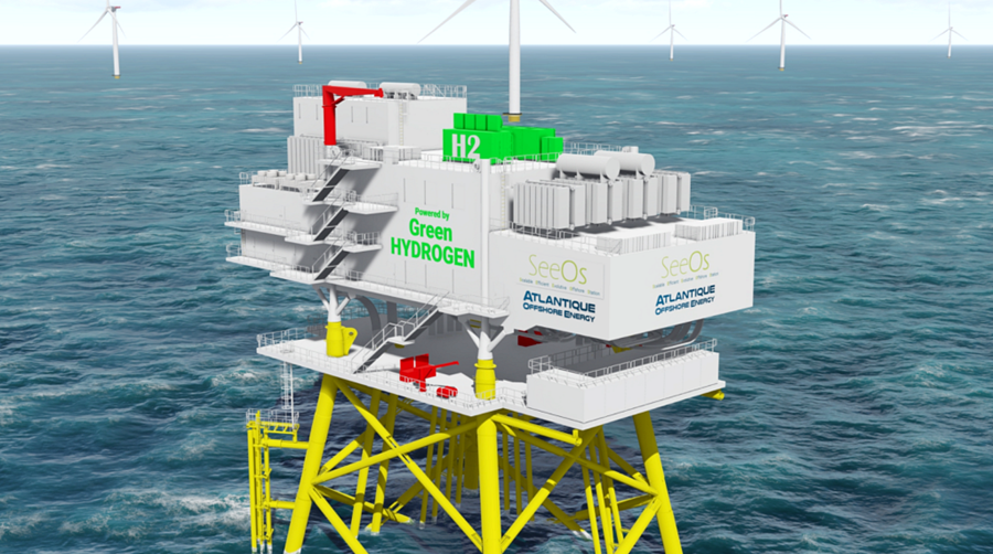 Atlantique Offshore Energy Unveils H2-Powered Offshore Substation