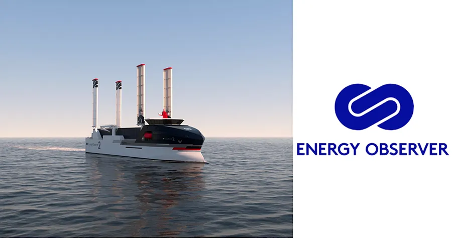 Energy Observer Presents a New Zero-Emission Hydrogen Cargo Ship