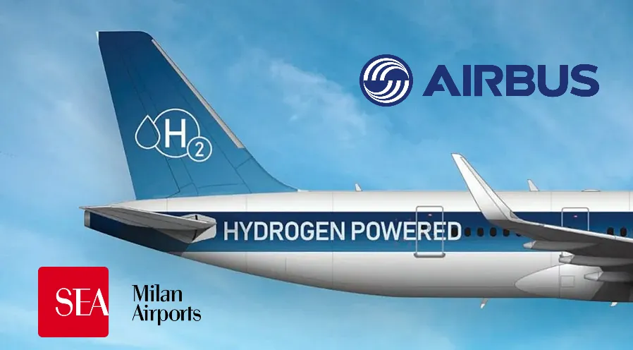 Milan’s Airports Prepare to Supply Airbus’ First Hydrogen-Powered Aircraft