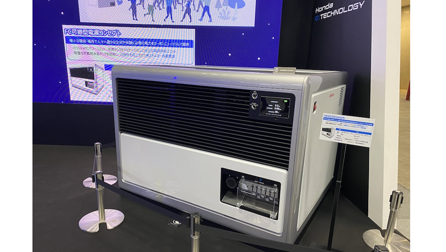 Honda Showcases Portable Independent Power Supply System That Utilizes ...