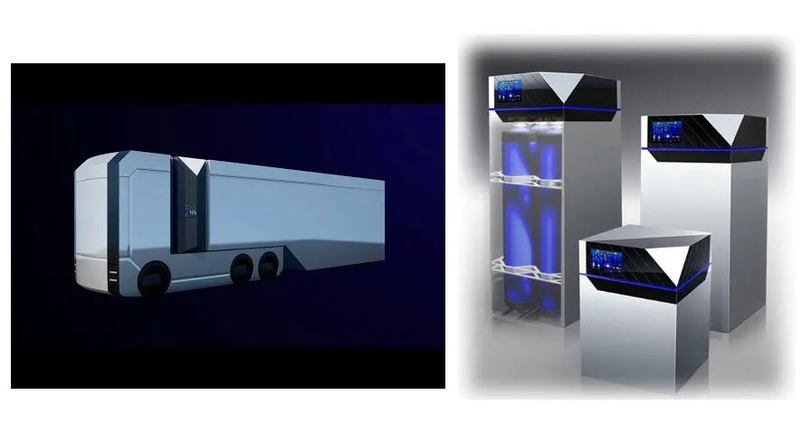 Hydrogen Storage Conceptual Model by Toyota