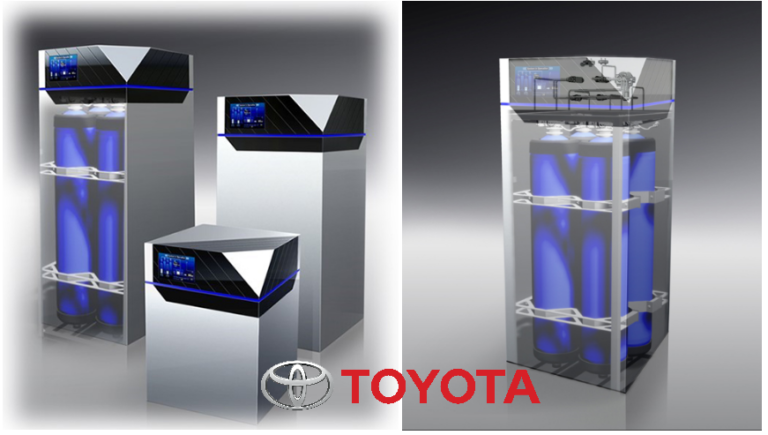 Toyota Develops Storage Module Utilizing Resin High-Pressure Hydrogen Tanks