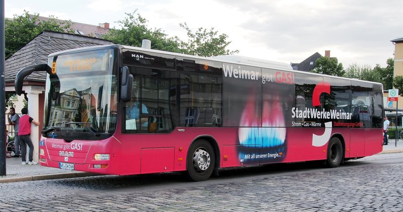 Hydrogen Fuel Cell Buses In Use For The First Time In Thuringia's Local ...