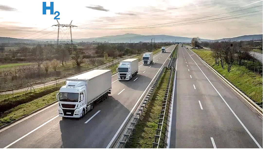 Heavy Goods Traffic Needs Green Hydrogen And Relies On Fuel Cell Drives