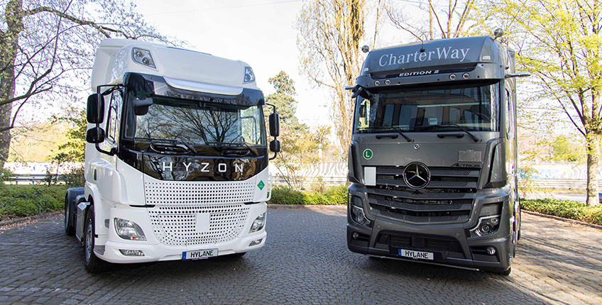 Hylane Starts The First Commercial Vehicle Rental With Hydrogen Trucks ...
