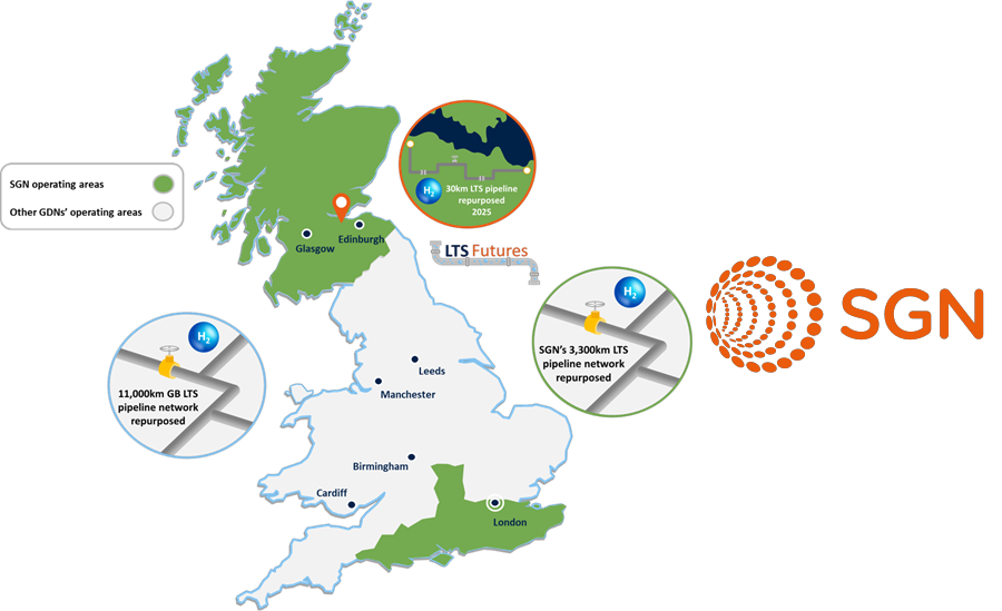 SGN To Deliver £29.9m National Strategic Hydrogen Transmission And ...