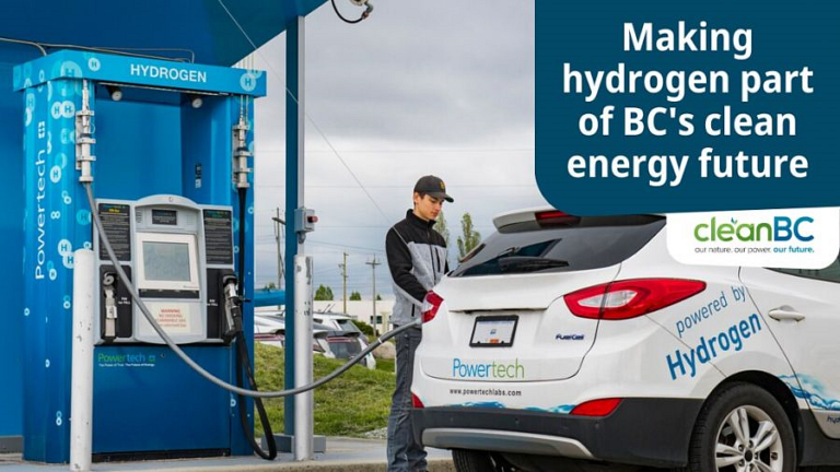 Vancouver Island’s First Public Hydrogen-Fuelling Station Open