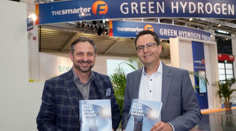 “Steel From Solar Energy“ – Study On Green Hydrogen Presented Today At ...