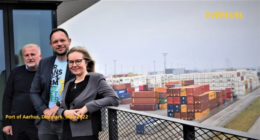 Everfuel Building Hydrogen Station at the Expanding Port of Aarhus, Denmark