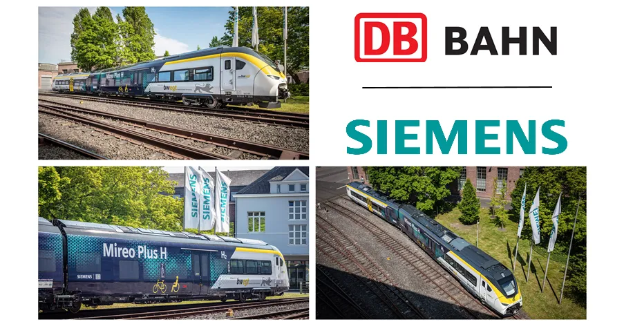 Premiere: Deutsche Bahn and Siemens Mobility Present New Hydrogen Train ...