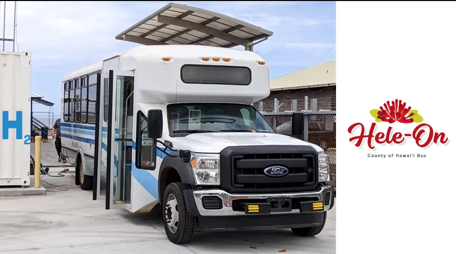 Hawai'i Island Hele-On Bus to Operate State’s First Hydrogen Fuel Cell ...
