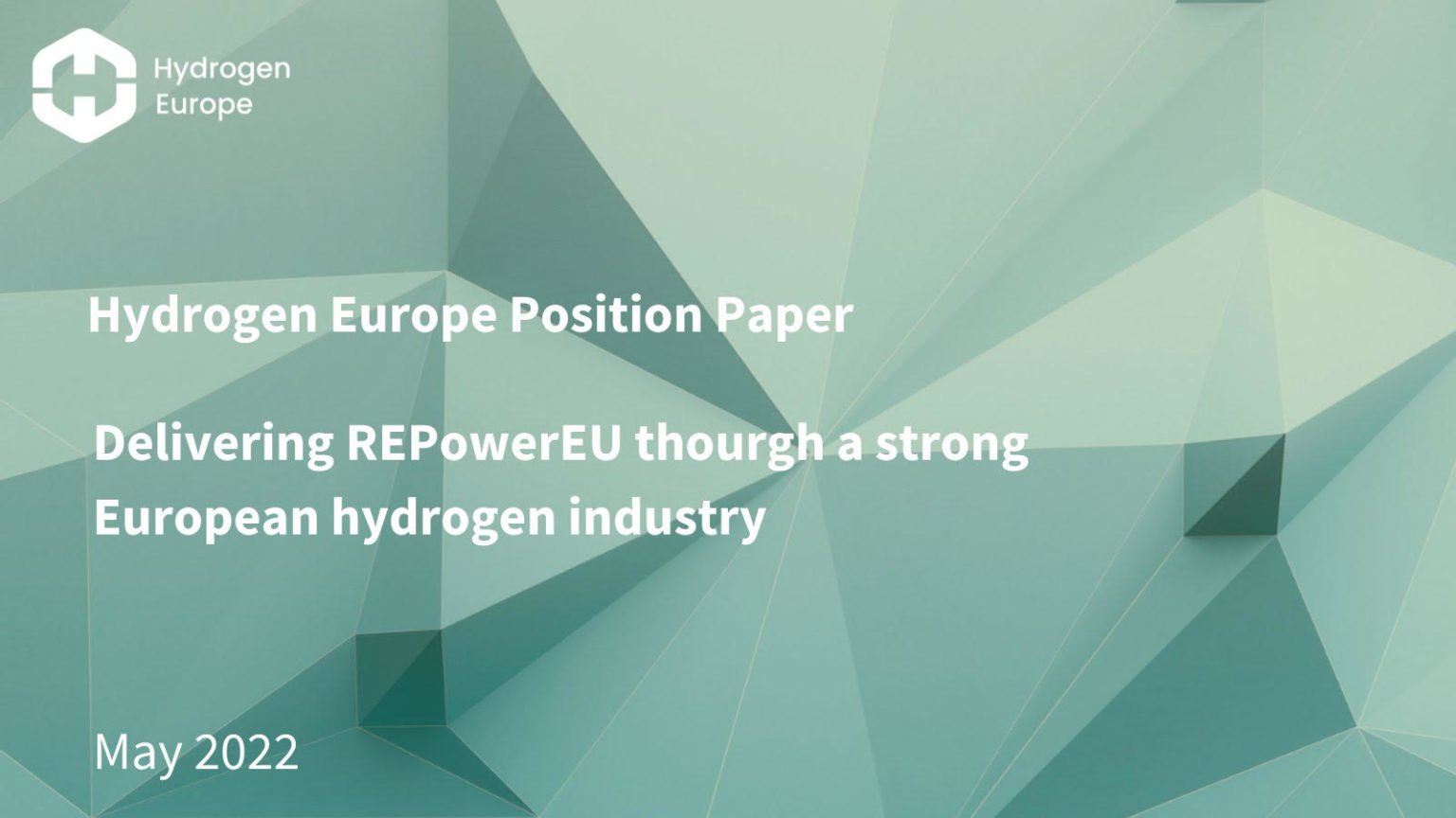 Hydrogen Europe Releases Position Paper On Delivering REPowerEU Through ...