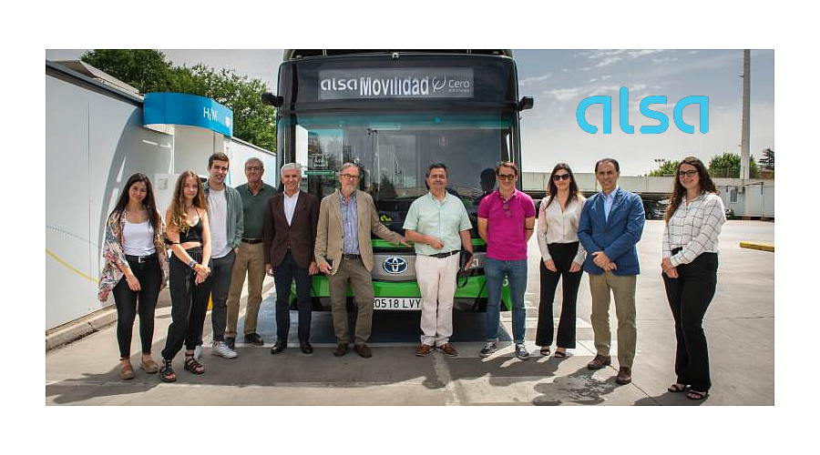 Toyota And Alsa Start First Urban Hydrogen Bus Line In Spain