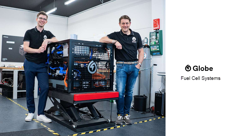 Hydrogen: Globe Shows Fuel Cell Unit For Intralogistics