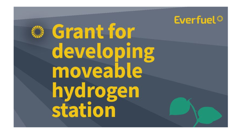 Everfuel Receives Grant For Developing Moveable High-Capacity H2station