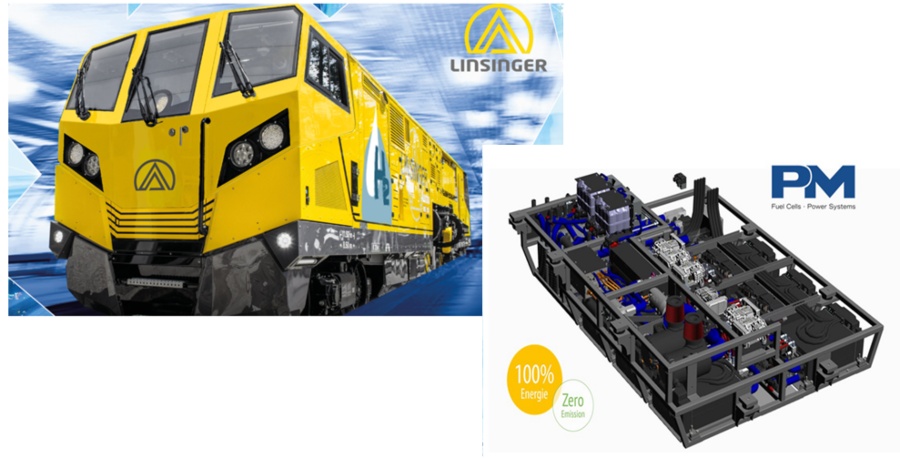 Linsinger Hydrogen Milling Machine Takes To The IAF Tracks