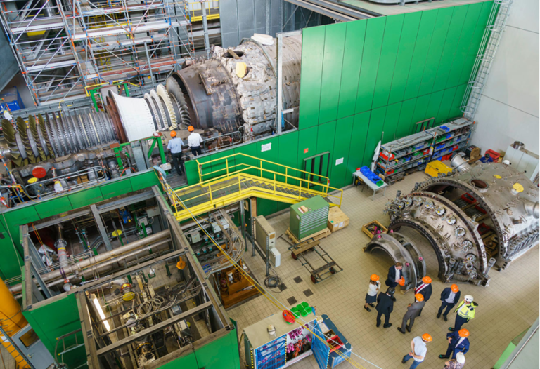 Turbine In The Donaustadt Cogeneration Plant Ready For Hydrogen