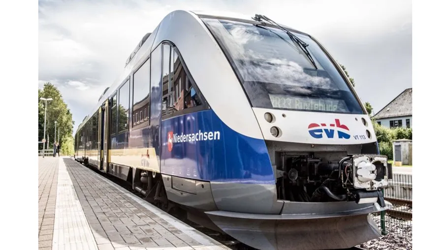 German Carrier EVB Starts Rides With Its Own ILint Hydrogen Train