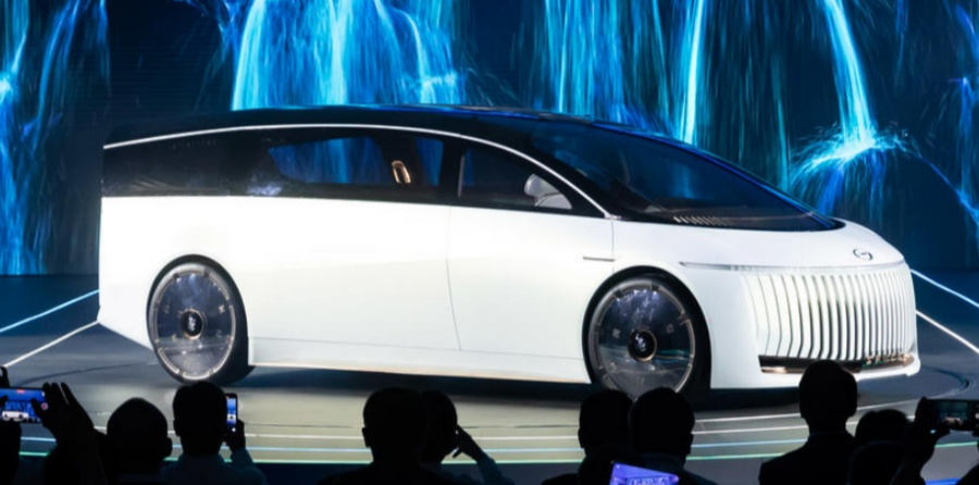 Chinese Firm GAC Unveils Hydrogen-Powered MPV Concept