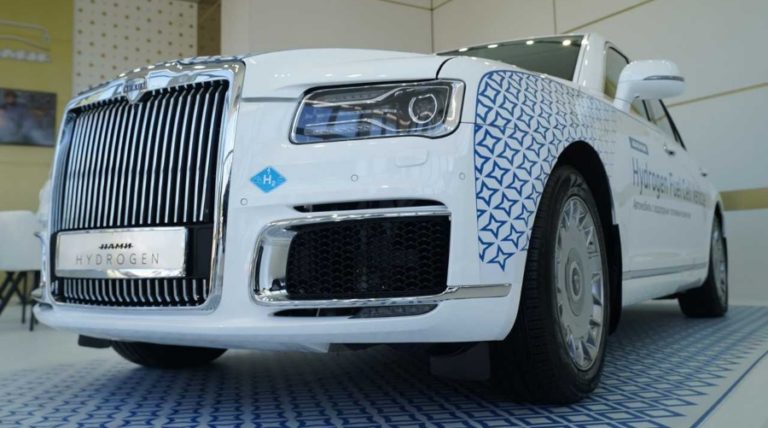 Aurus Introduced A Hydrogen Sedan With A Range Of 600 Km