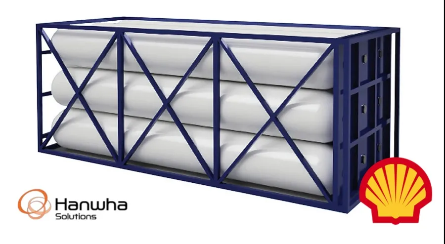 Hanwha Solutions Supplies Shell With Hydrogen Tanks for California ...