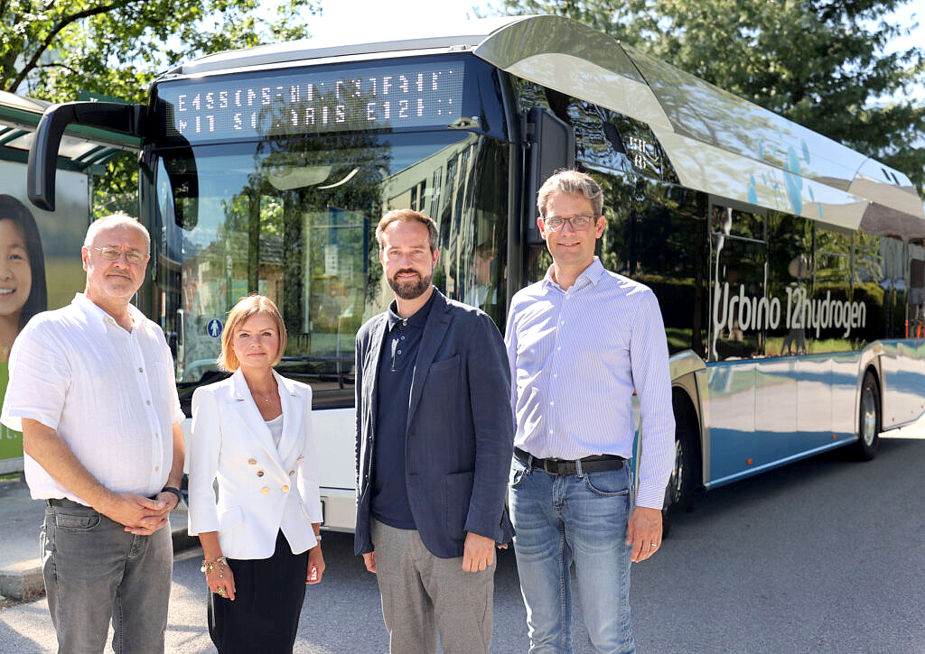 Salzburg: Hydrogen Bus Enters The Test Phase In Hallein - FuelCellsWorks