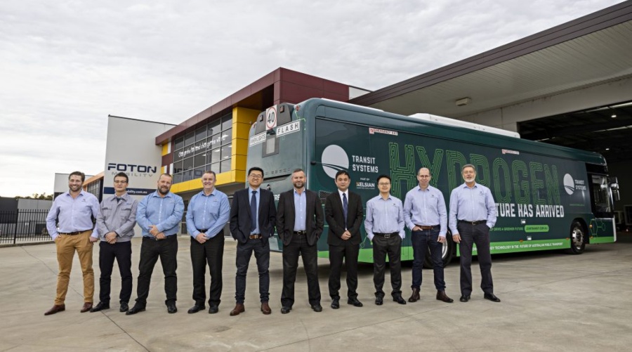 Australian First: Foton Mobility Hydrogen City Buses Arrive For Transit ...