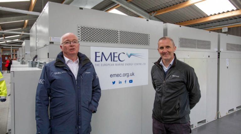 EMEC Hydrogen R&D Facility And Invinity’s Battery System Receives Visit ...