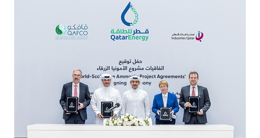 Qatarenergy Renewable Solutions & Qafco Launch The World’s Largest Blue ...