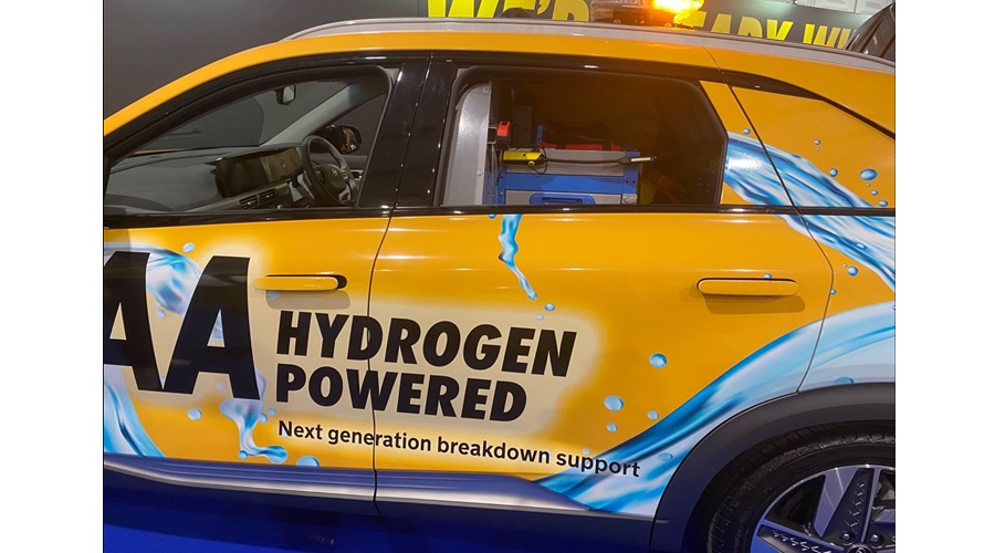 AA Launches Hydrogen Patrol Vehicle In UK-First