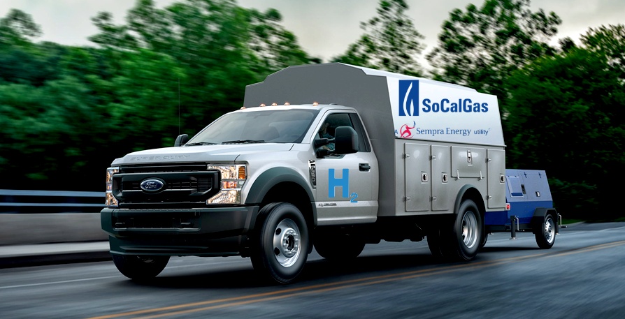 SoCalGas Joins Ford To Reduce Emissions With Cutting Edge F-550 Super ...